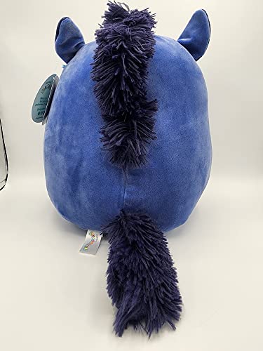 Squishmallows by Kellytoys, (Rare) Caden The 11 inch Royal Blue Horse