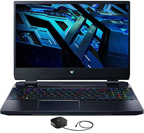 Acer Predator Helios 300 Gaming & Business Laptop (Intel i7-12700H 14-Core, 64GB DDR5 4800MHz RAM, 2x1TB PCIe SSD (2TB), GeForce RTX 3070 Ti, 15.6" 240Hz 2K Quad HD (2560x1440), WiFi, Win 11 Pro)