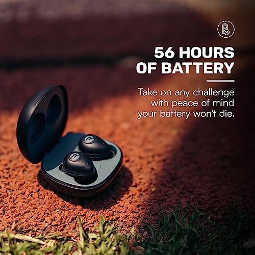 Raycon Fitness Bluetooth True Wireless Earbuds with Built in Mic 56 Hours of Battery, IPX7 Waterproof, Active Noise Cancellation, Awareness Mode, and Bluetooth 5.3 (Blue)