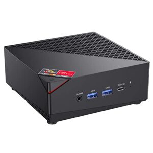 kamrui mini pc with amd ryzen 5 5500u 6c/12t processor up to 4.0ghz, 16gb ddr4 512gb ssd windows 11 pro small form factor desktop computer support 4k uhd, wifi/bt, home server, office, business