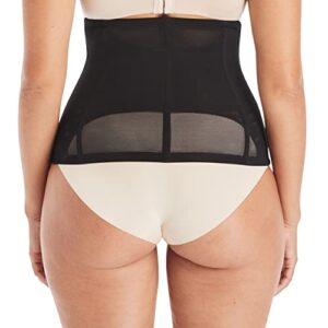 Maidenform Ultra Sculpts Smoothing Waist Trainer, Firm Control Shapewear for Women, Black, Medium