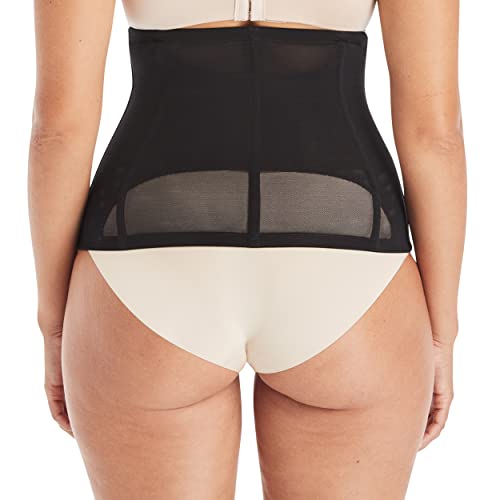 Maidenform Ultra Sculpts Smoothing Waist Trainer, Firm Control Shapewear for Women, Black, Medium