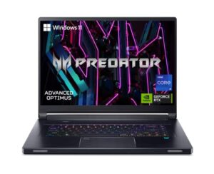 acer predator triton 17 x gaming/creator laptop | 13th gen intel i9-13900hx | nvidia geforce rtx 4090 | 17" wqxga 250hz g-sync display | 64gb ddr5 | 2tb pcie gen 4 ssd | killer wifi 6e | ptx17-71-99w5