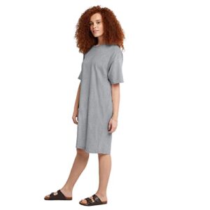 Hanes Women's Wear Around Nightshirt, Light Steel, One Size