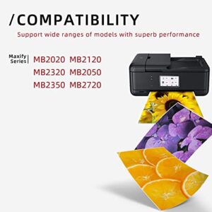 MAXIFY PGI-1200XL Black & 3Color Multi Pack Ink 1200XL Compatible to Canon iB4120 MB2120 MB2720 MB2120 MB5120 MB5420 B2020 MB2320 Printers