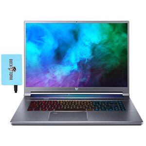 acer predator triton 500 se gaming laptop 16" wqxga 165 hz (intel i7-11800h 8-core, 32gb ram, 8tb pcie ssd, geforce rtx 3060 6gb, rgb backlit kyb, 2 thunderbolt 4, wifi 6, bt 5.1, win10p) w/hub