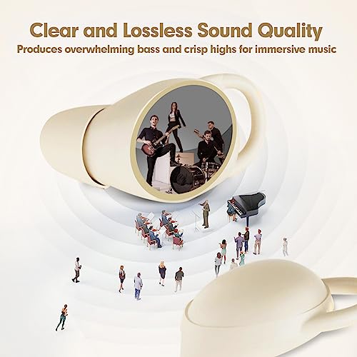 Sleep Earbuds for Side Sleepers Invisible Earbuds Wireless Bluetooth 5.2 Quiet-Comfort Noise Cancelling Earbuds for Sleep Smallest Soft Tiny Ear Buds for Sleeping Bluetooth Hidden Headphones for Work