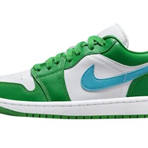 Jordan Air 1 Low Women Lucky Green/White/Aquatone DC0774 304 - Size 8w