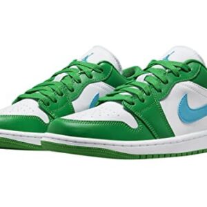 Jordan Air 1 Low Women Lucky Green/White/Aquatone DC0774 304 - Size 8w