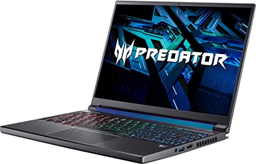 acer Predator Triton 300 SE 14 Gaming Laptop 14" FHD+ IPS 165Hz 12th Generation Intel 14-Core i7-12700H 16GB DDR5 1TB SSD GeForce RTX 3060 6GB RGB Backlit Fingerprint Thunderbolt Win11 + HDMI Cable