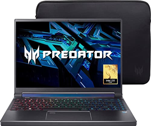 acer Predator Triton 300 SE 14 Gaming Laptop 14" FHD+ IPS 165Hz 12th Generation Intel 14-Core i7-12700H 16GB DDR5 1TB SSD GeForce RTX 3060 6GB RGB Backlit Fingerprint Thunderbolt Win11 + HDMI Cable