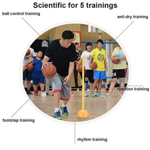 MODGAL Dribble Training Stick | Sports Agility Kit Comfortable Exercise Pole | Training Accessories Basketball Equipment for Adults Women Men Teenagers