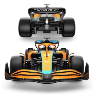 RASTAR McLaren Formula 1 Race Toy Car 2022, 1:18 F1 McLaren MCL36 Remote Control Car Model Vehicle Lando Norris + Daniel Ricciardo Drive to Survive