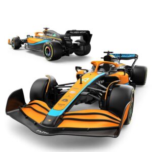 RASTAR McLaren Formula 1 Race Toy Car 2022, 1:18 F1 McLaren MCL36 Remote Control Car Model Vehicle Lando Norris + Daniel Ricciardo Drive to Survive