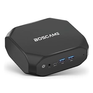 bosgame u32 mini pc ryzen 3 3200u(up to 3.5ghz), 8gb ddr4 ram 256gb nvme ssd mini computers, mini pc windows 11 pro 4k@60hz dual hdmi/type-c/wifi 5 /bt 4.2