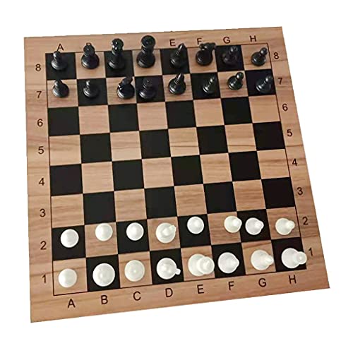 Wooden Chess Set Multifunctional Indoor Low Table Go/International Chess Set Window Tea Seat Table for Adults Kids Gifts Board Games (Color : Table only)