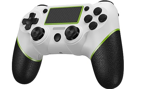 MAOMIEMIE Play-station 4 Controller Wireless Compatible with PS-4/Pro/Slim/PC/laptop, Gaming Controller with 6-Axis Motion Sensor/Dual Motor Vibration/Chargable/Turbo Continuous Shooting Adjustable