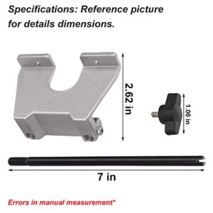 BERPSE 204358001 Edge Guide Assembly/Trim Router Edge Guide Compatible with Ryobi P601 and P206 18V ONE+ Trim Routers