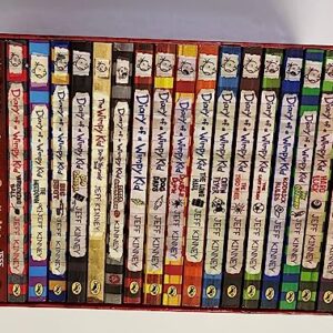 Jeff Kinney Diary of a Wimpy Kid 19 Books Series Complete Collection 1-19 Books of Boxed Set