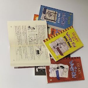 Jeff Kinney Diary of a Wimpy Kid 19 Books Series Complete Collection 1-19 Books of Boxed Set