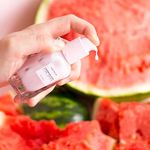 Glow Recipe x Barbie - Watermelon Glow Hydration Kit (2 Pc) - Dew Drops Brightening Face Serum (15ml) & Pink Juice Oil-Free Gel Moisturizer (25ml) - Travel Size Skin Care Set