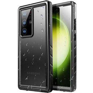 sportlink for samsung galaxy s23 ultra case waterproof - built in lens & screen protector[ip68 underwater][6.6ft military dropproof][dustproof] full body shockproof case for galaxy s23 ultra 6.8’’