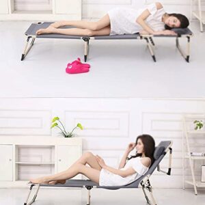 ACXXEL Zero Gravity Chairs, Foldable Steel Portable Lounge Chair Bed Lounge Chair Recliner Indoor Outdoor Patio Office Desk.