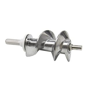 yuaili store 115mm meat grinder screw auger spare parts feedscrew ss-989843 fit for moulinex hv2 me20 hv3 hv4 dr7 me4 me51 hv8 kitchen appliance