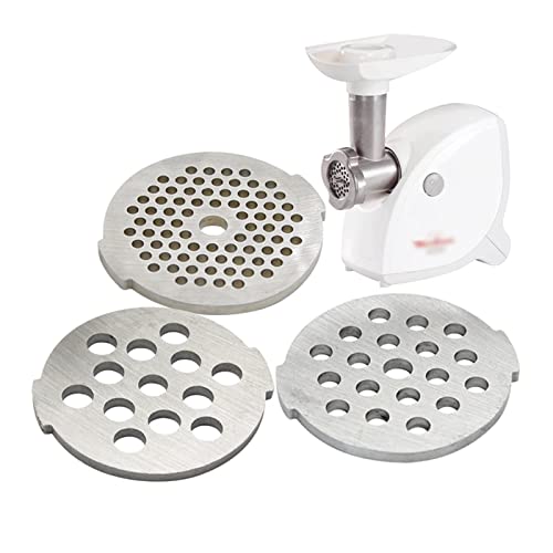 YUAILI store 54mm Meat Grinder Grille #5 Disc Stainless Lattice Mincer Plate Fit For Moulinex HV2 HV4 HV6 HV8 HV9 AA141 DKA1 ME405 406 620 710 (Size : C 1 x 7.5mm)