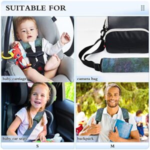 Water Lilies Seat Belt Cover 2pcs Soft Car Seatbelt Covers for Kids Car Seat Belt Pads Cover Car Accessories for Women Adults Children Comfortable Driving,S