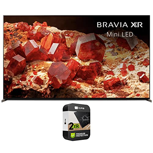 Sony XR65X93L BRAVIA XR 65 inch Class X93L Mini LED 4K HDR Google TV 2023 Bundle with 2 YR CPS Enhanced Protection Pack