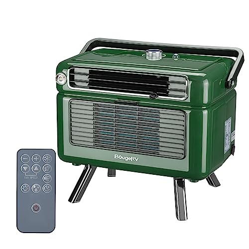 BougeRV Portable Air Conditioner, 1800BTU Compact Air Cooler,6 Wind Speeds Tent Air Conditioner for Van Life, Camping Tent, Outdoor, Office