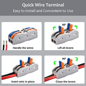 Power Wheel Adapter for Ryobi 18V P108 P107 P102 Battery Conversion Kit with Fuses & Wire Terminals, 12AWG Wire,Power Connector for DIY Ride On Truck RC Toy Car