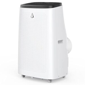 adoolla 14000 btu portable air conditioner - air conditioners 3-in-1 portable ac unit built-in fan & dehumidifier cools up to 750 sq. ft. floor air cooler with window installation kit, 24hrs timer