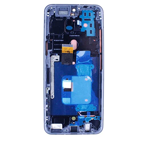 OLED & Frame Assembly for LG V60 ThinQ 5G & 5G UW (Black) with Separator Card