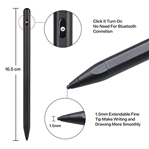 Active Stylus Pen Compatible with Amazon Fire 7 Kids (2022 Release),HD 8 (2022 Release),(2020 Release),(2018 Release),(2016 Release) - Digital Capacitive Touch Rechargeable Palm Rejection