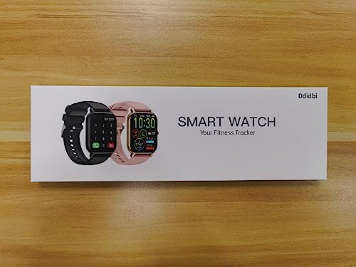 Ddidbi Smart Watch for Men Women(Answer/Make Calls), 1.85" HD Screen Fitness Watch with Sleep Heart Rate Monitor, 112 Sport Modes, IP68 Waterproof Activity Trackers Compatible with Android iOS(White)