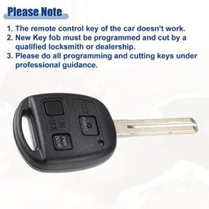 ACROPIX 314.4 MHz Key Fob Keyless Entry Remote Fit for Lexus RX330 RX350 2004-2006 for Lexus RX350 RX400h 2007-2009 HYQ12BBT - Pack of 1 Black