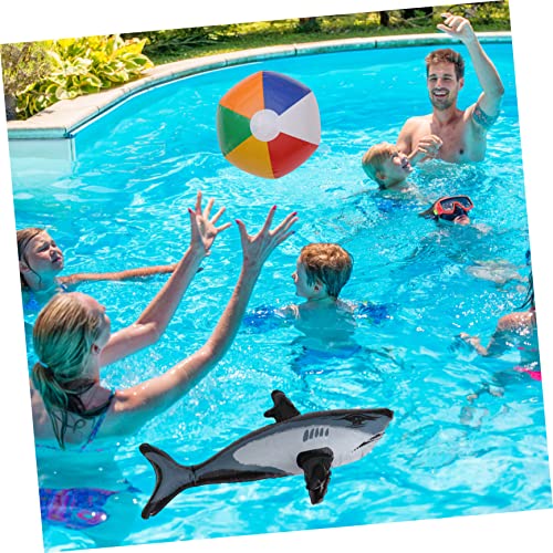 ibasenice 4pcs Inflatable Toys Beach Balls for Kids Giant Inflatable Ball Out Door Toys Beach Pool Toys Hawaiian Pool Toys Summer Party Favors Party Plaything Inflatable Water Playing Toy