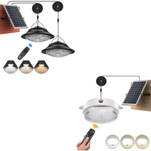 uponun solar shed/barn light series