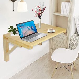 Folding Table Wall Mounted Space Saving，Foldable Wall-Mounted Table，Multifunctional Foldable Wall Table，Save Space for Laundry, Study, Dining Room，Multiple Sizes (29.5“×19.7”（75cm×50cm）)