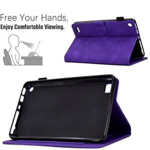 Tablet PC Case Compatible with Kindle Fire 7 Case 2019/2017/2015 (9th/7th/5th Generation),Premium Leather Case Slim Folding Stand Folio Cover Protective Cover with Card Slot/Auto Sleep Wake Tablet hom