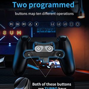 OLCLSS Paddles for Playstation4 Controller, Strike Accessory for PS4 Controller, Back Button Attachment for PS4 Controller, Strike Accessory PS4, Programmable Remap Kit Designed for the Original PS4 Controller