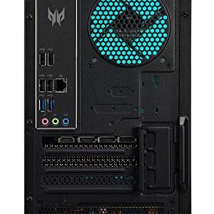 Acer Predator Orion 3000 Gaming Desktop PC (Intel i7-12700F 12-Core, 32GB RAM, 1TB PCIe SSD + 1TB HDD (3.5), GeForce RTX 3070, WiFi, Win 10 Pro) with Dockztorm Hub