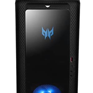 Acer Predator Orion 3000 Gaming Desktop PC (Intel i7-12700F 12-Core, 32GB RAM, 1TB PCIe SSD + 1TB HDD (3.5), GeForce RTX 3070, WiFi, Win 10 Pro) with Dockztorm Hub