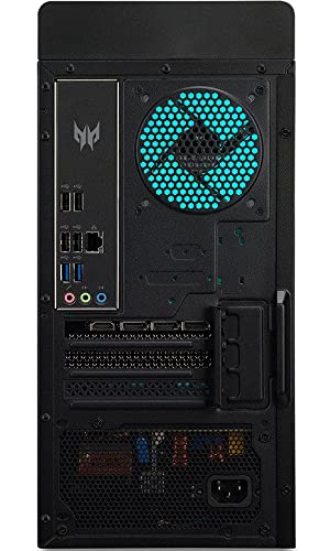 Acer Predator Orion 3000 Gaming Desktop PC (Intel i7-12700F 12-Core, 64GB RAM, 512GB PCIe SSD + 6TB HDD (3.5), GeForce RTX 3070, WiFi, Win 10 Pro) with Dockztorm Hub