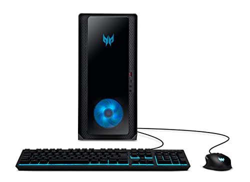 Acer Predator Orion 3000 Gaming & Entertainment Desktop PC (Intel i7-12700F 12-Core, 16GB RAM, 6TB HDD (3.5), GeForce RTX 3070, WiFi, Win 11 Pro) with MS 365 Personal, Dockztorm Hub