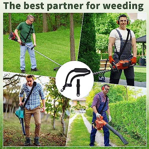 Olaismln Weed Wacker Strap, Adjustable Trimmer Sling, Compatible with Most Mowers, Weeders, Leaf Blowers, The Perfect Partner for a Weed Whacker