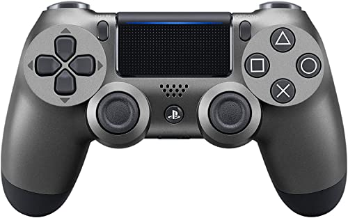 DualShock 4 Wireless Controller for PlayStation 4 - Days of Play FY (FY19 Days of Play) Steel Gray (Renewed)