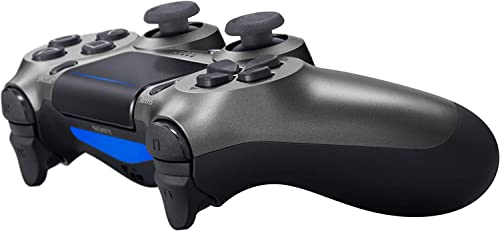 DualShock 4 Wireless Controller for PlayStation 4 - Days of Play FY (FY19 Days of Play) Steel Gray (Renewed)